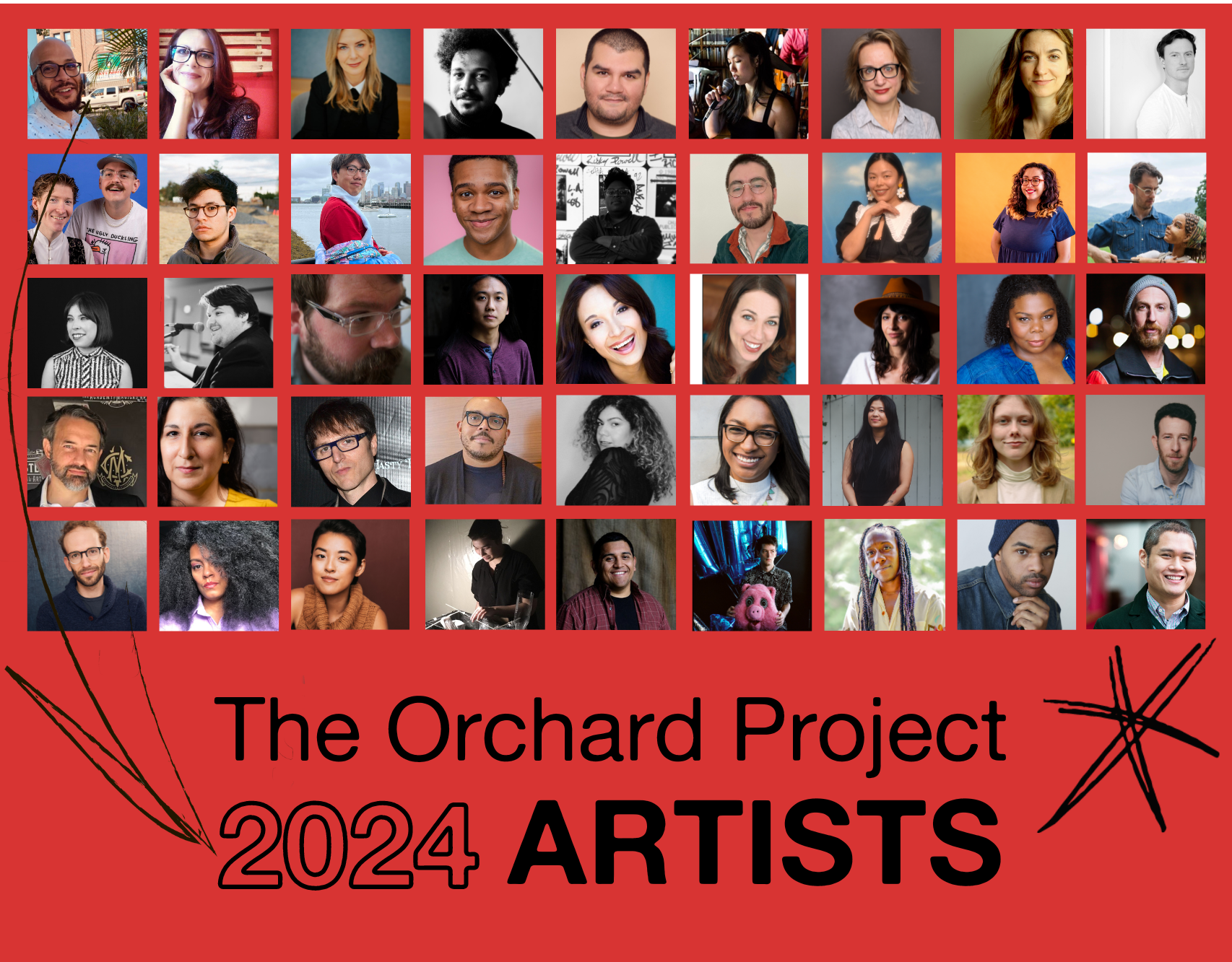 The 2024 Orchard Project Lab Artists – The Orchard Project